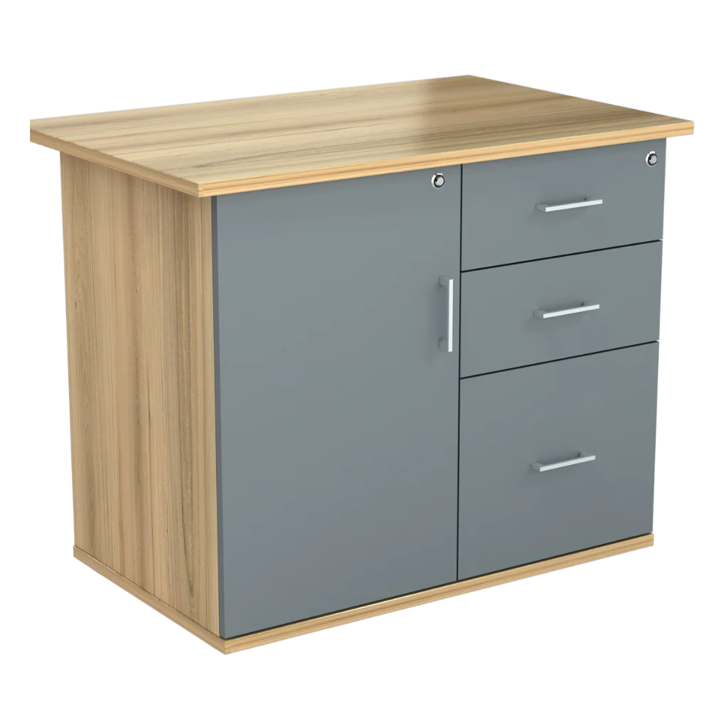 Activity Sahara and Storm Grey Hinged Door Pedenza