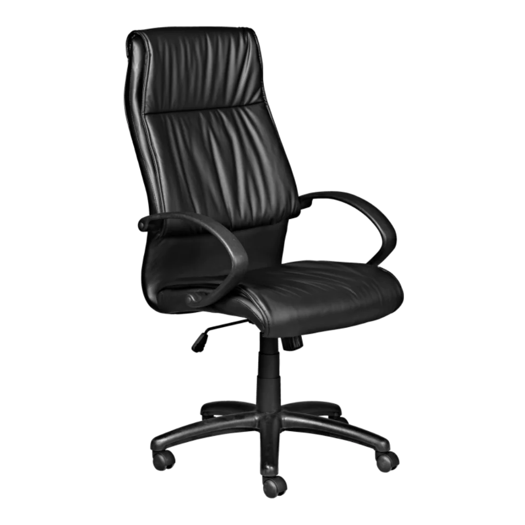 Nevada Leather Look High Back Chair