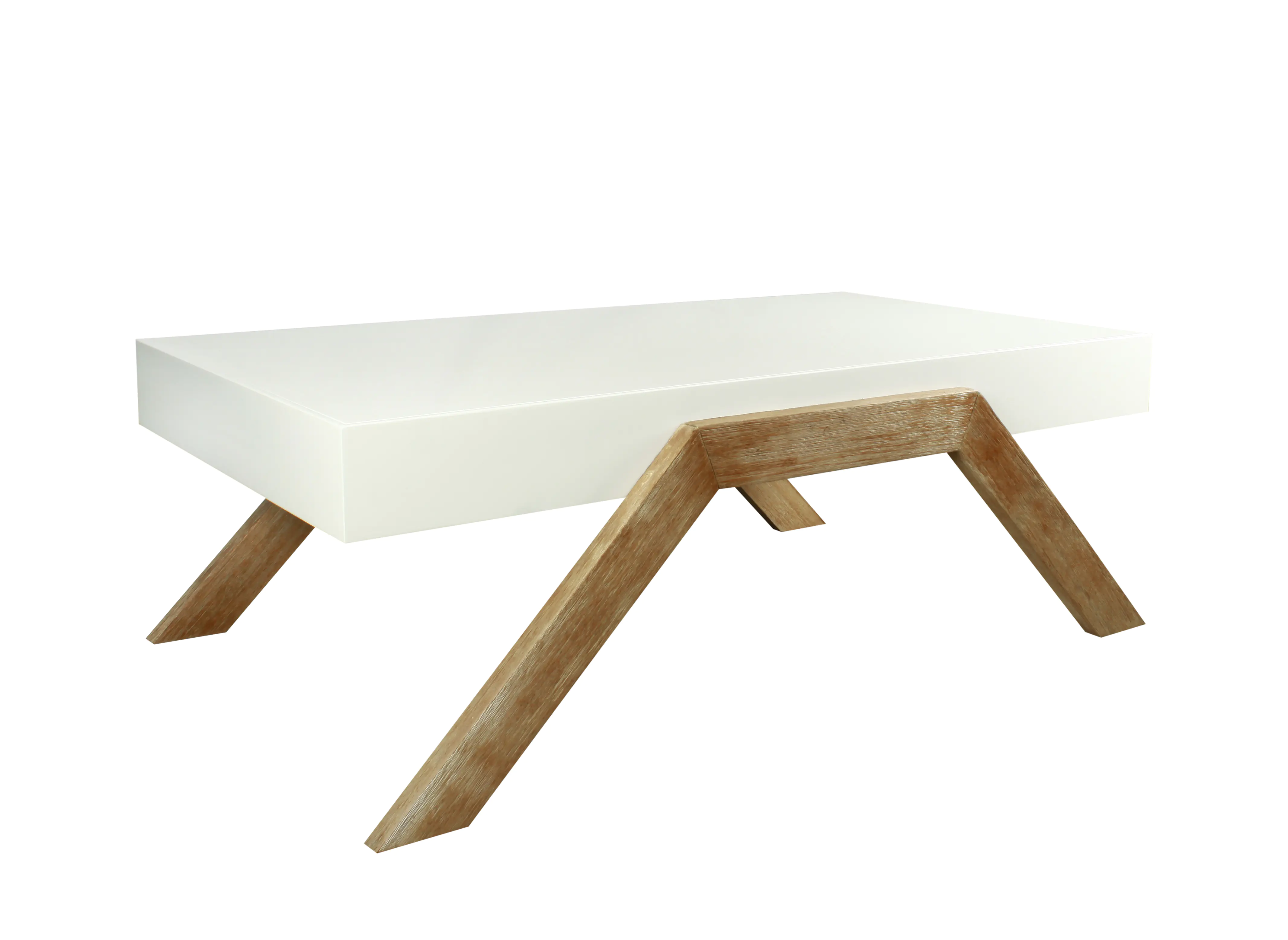 Athena White Coffee Table