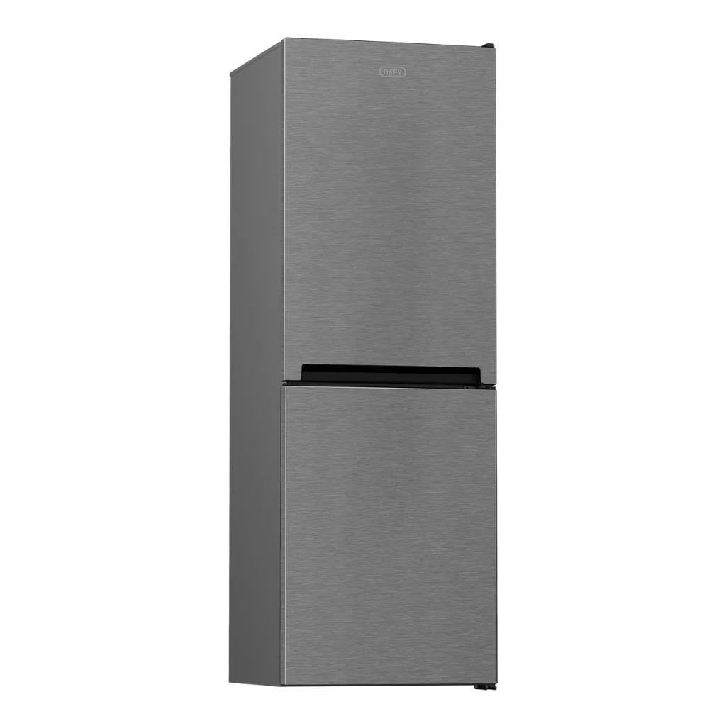 Defy 247L Metallic Combi Fridge/Freezer Angle