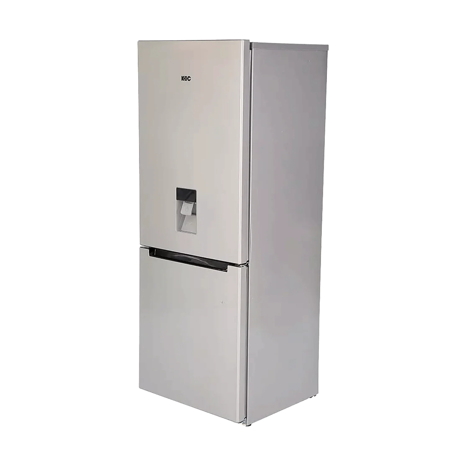 KIC 276L Metallic Combi Fridge/Freezer with Water Dispenser Front
