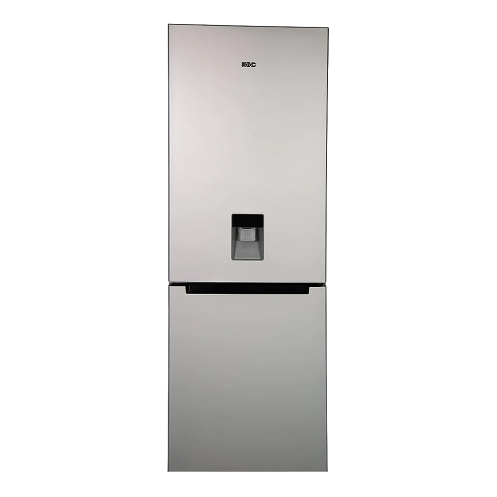 KIC 344L Metallic Combi Fridge/Freezer with Water Dispenser
