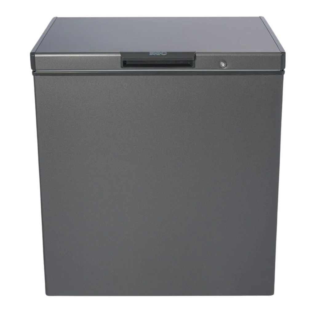 KIC 203L Dark Grey Chest Freezer