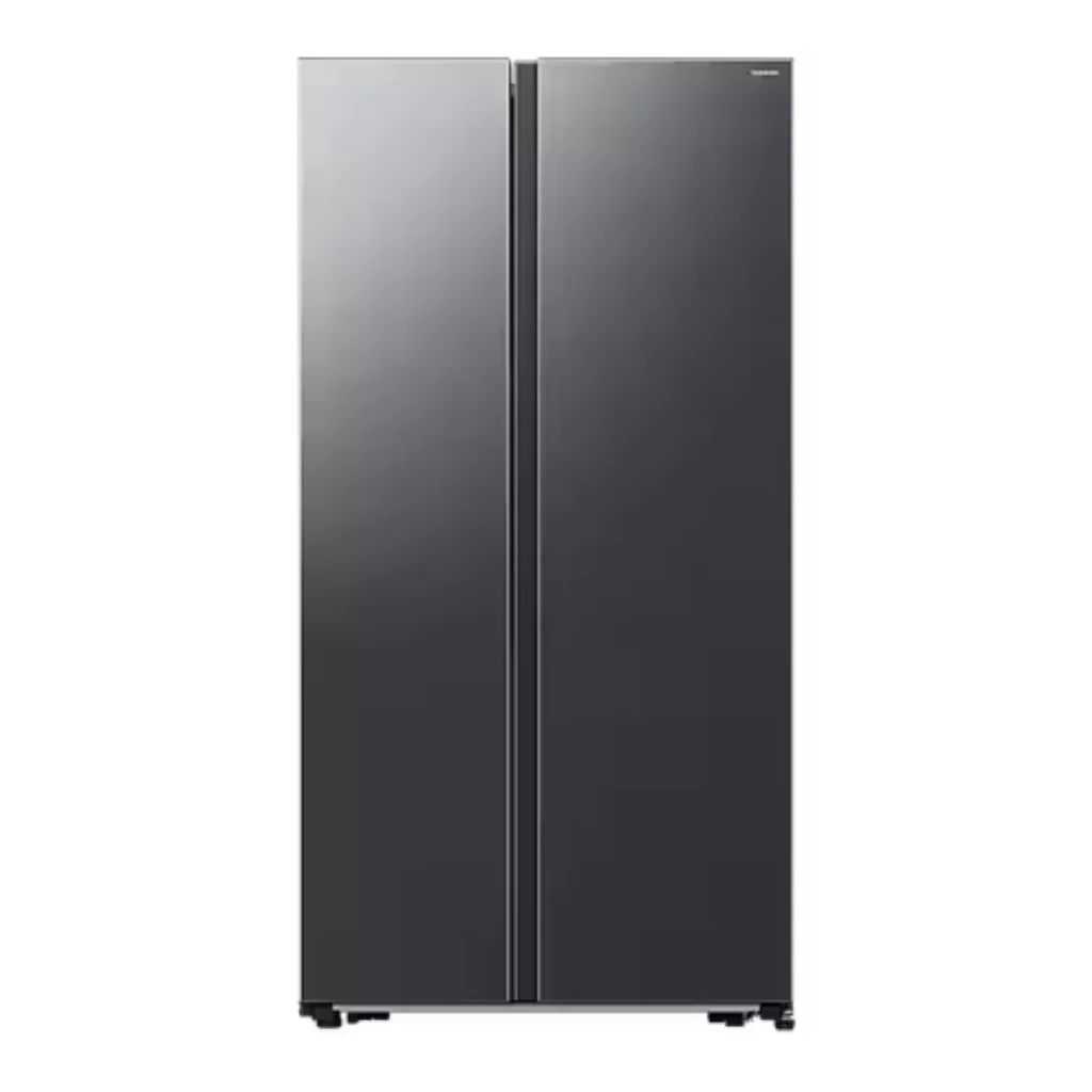 Samsung 564L Gentle Matt Black Side By Side Fridge/Freezer