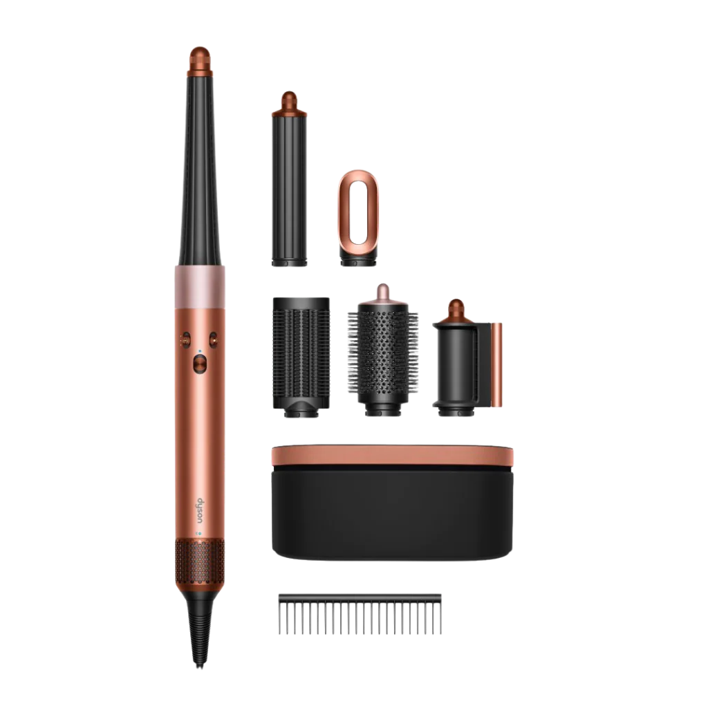 Dyson Airwrap ID Straight+Wavy Amber Silk/Pink Champagne