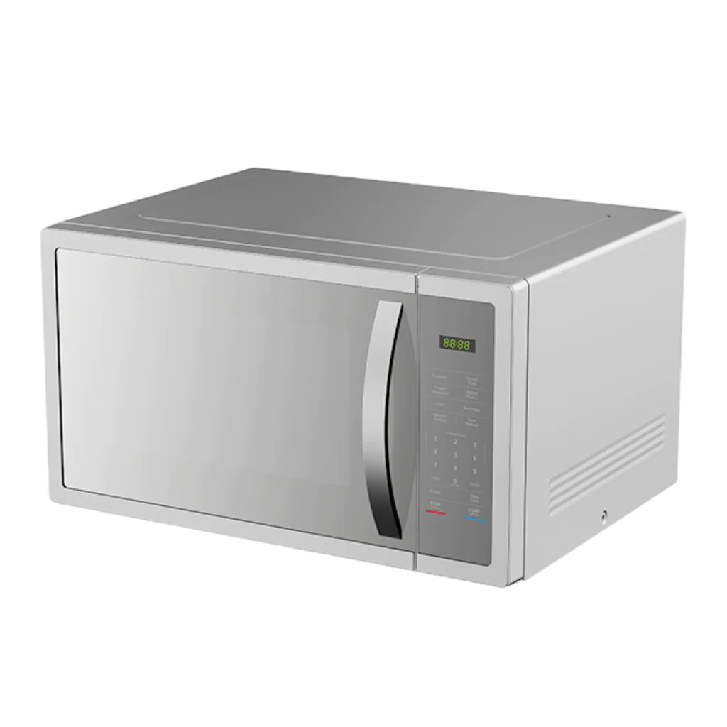Midea 45L Silver Microwave side