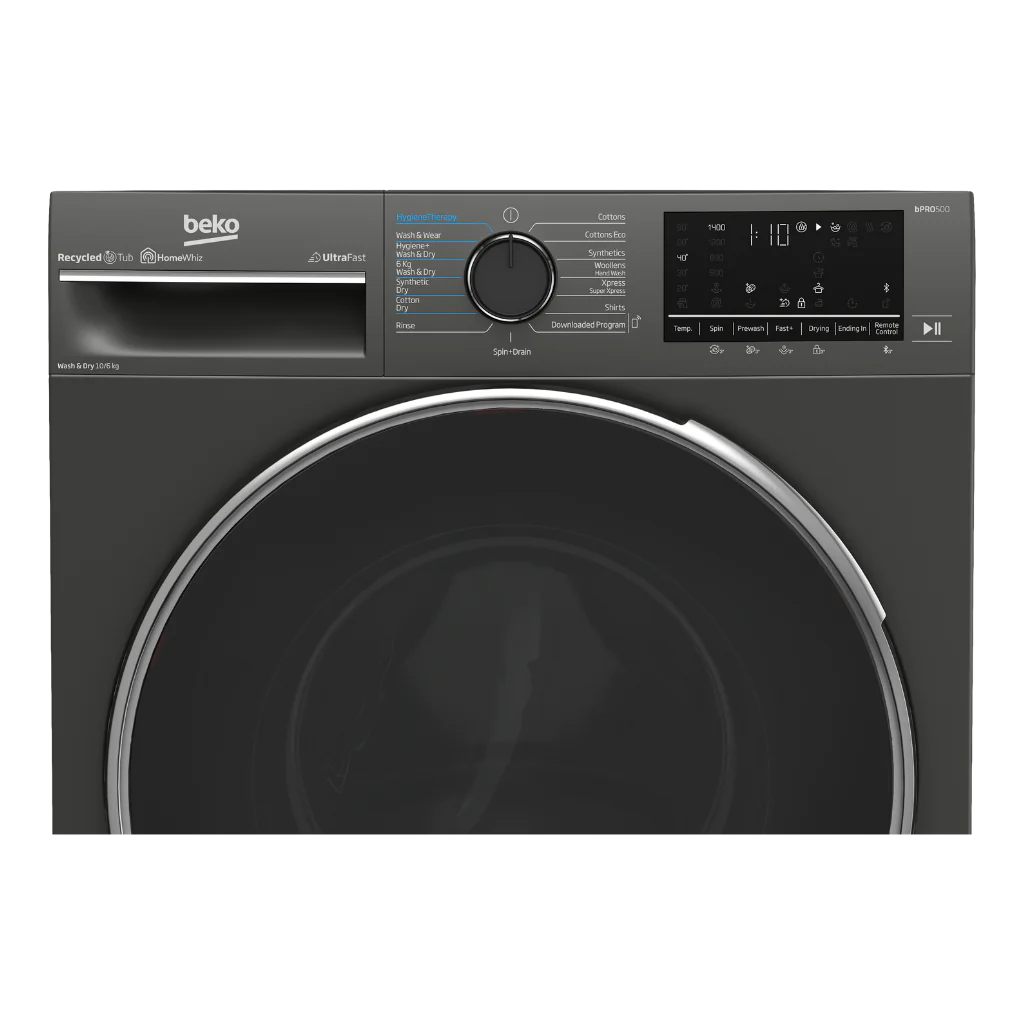Beko 10/6 kg Twilight Grey Front Loader Washer/ Dryer 4