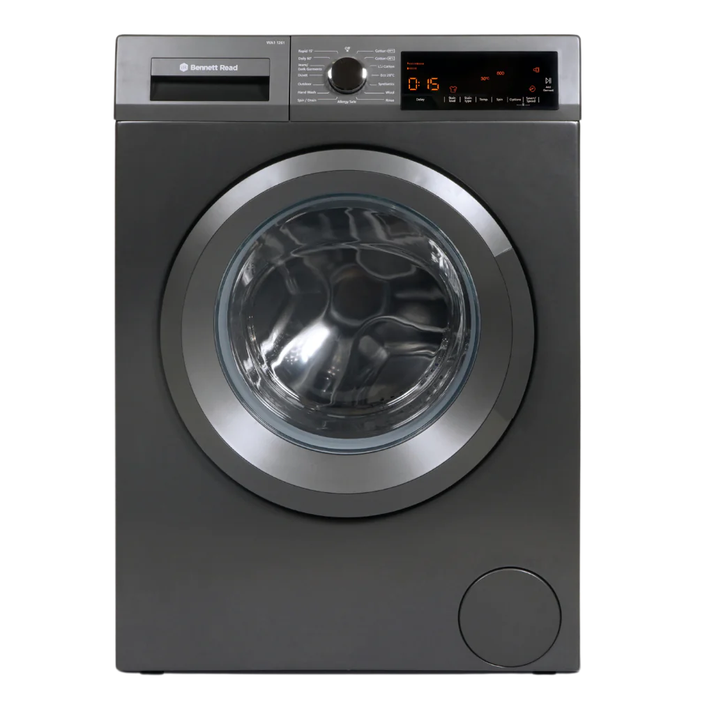Bennett Read 9kg Dark Grey Steam Advanced Front Loader Washing Machine