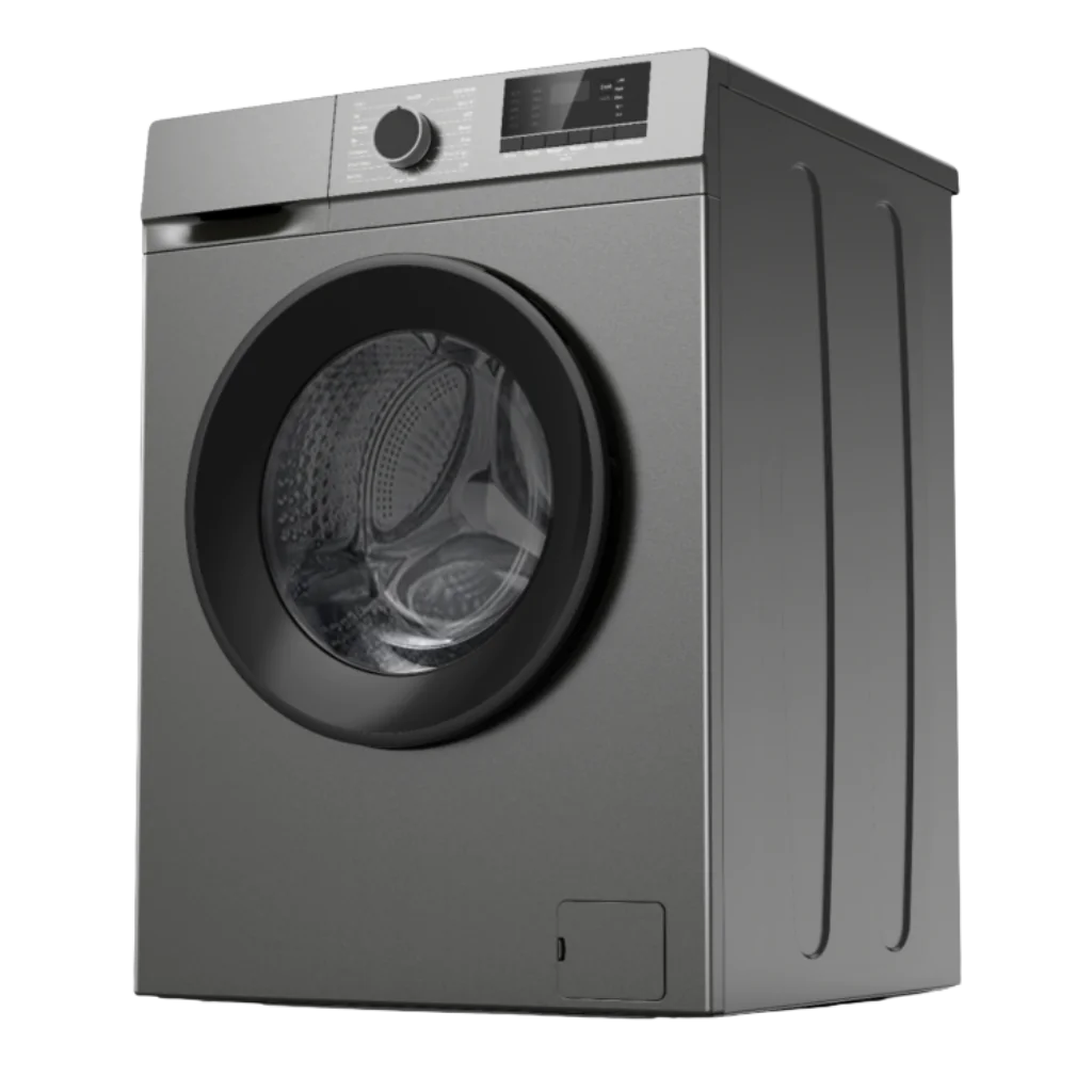 Defy 6kg Manhattan Grey Front Loader Washing Machine angle